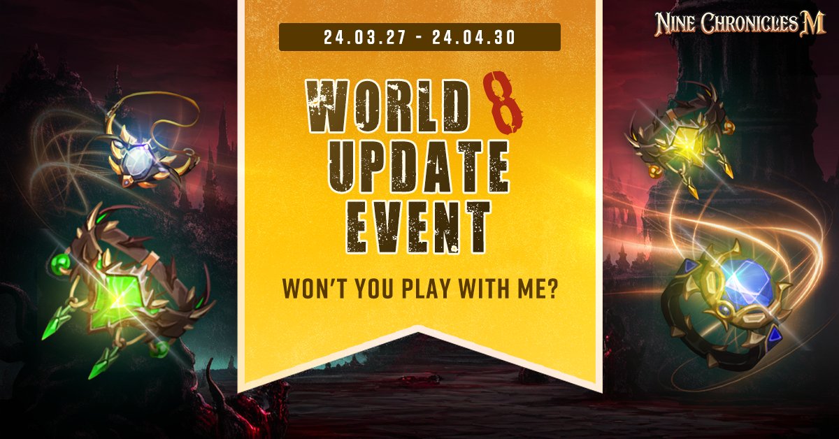 Nine Chronicles M Announces World 8 Event - ChainPlay.gg