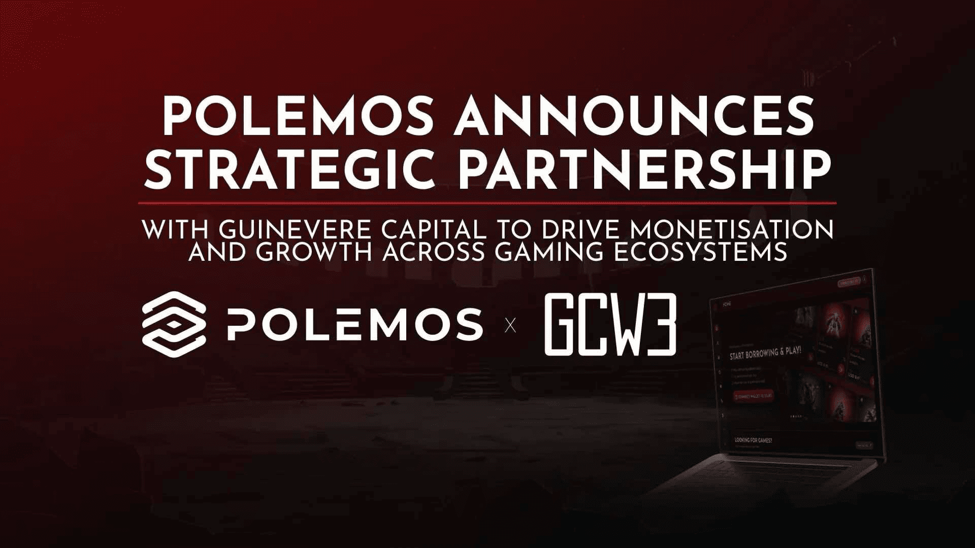 Polemos Partners with Guinevere Capital to Power the Future of Gaming - ChainPlay.gg