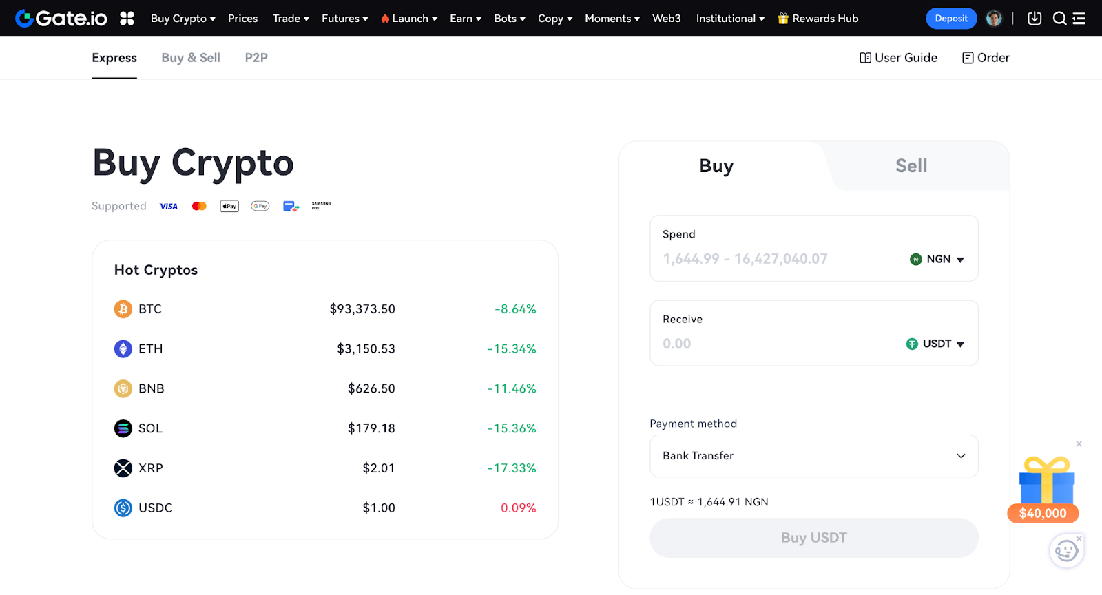 Gate.io Referral Code 2025: Get $6,666 Bonus (Code: BlhAVFwL)