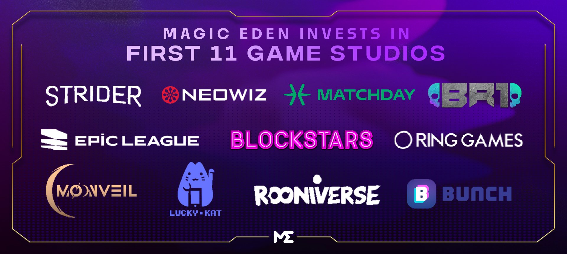 11 Web3 Game Studios Secure Funding from Magic Eden Ventures for NFT Game Projects - ChainPlay.gg