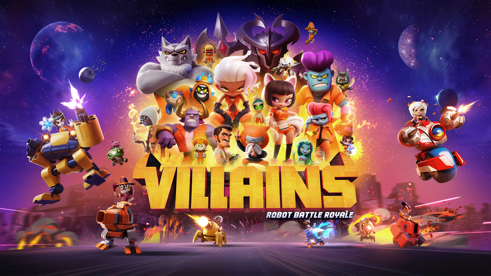 Villains: Robot Battle Royale Leads MARBLEX Hub Campaigns - ChainPlay.gg
