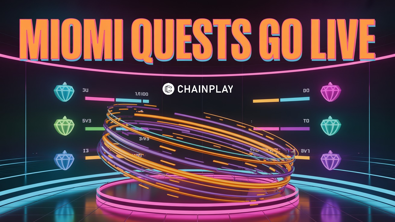 Miomi Quests Go Live on Immutable Play With 500+ Gem Rewards - ChainPlay.gg