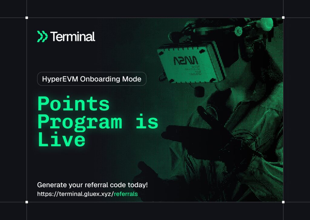 GlueX Terminal Airdrop Guide: Earn Points & Get Paid in USDC