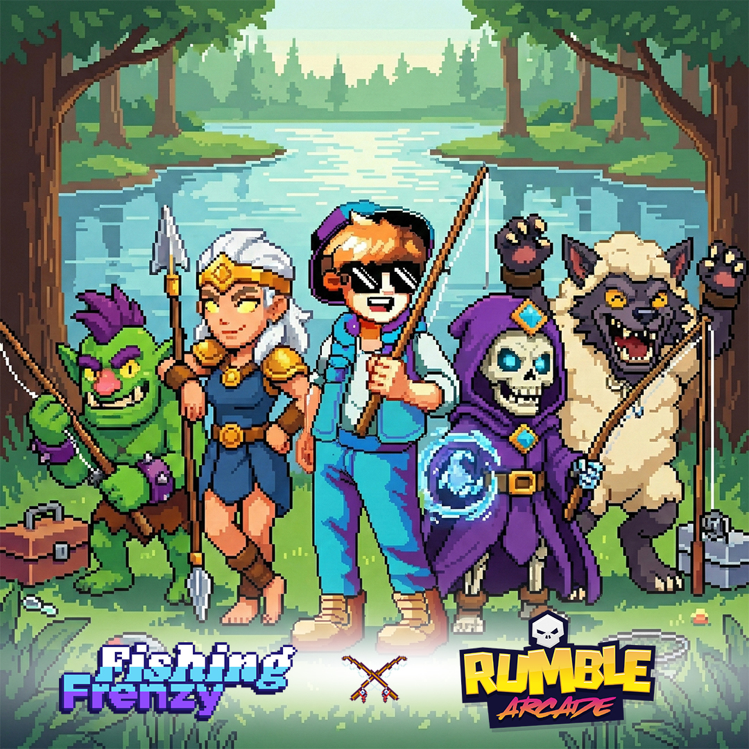 Fishing Frenzy and Rumble Arcade Announce Crossover Event - ChainPlay.gg
