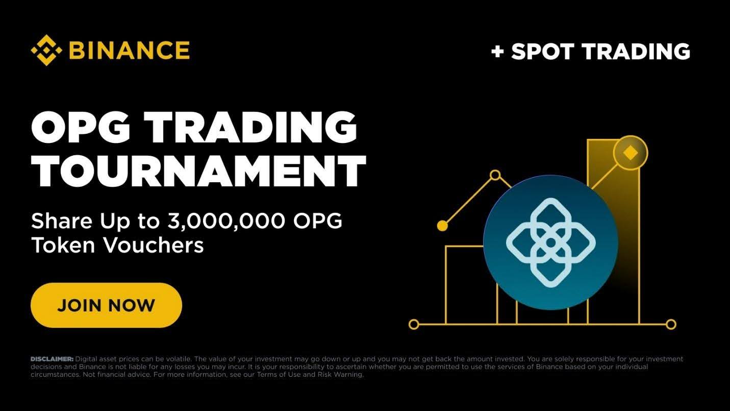 Binance OPG Trading Tournament Live on Binance